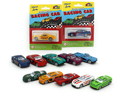 Freewheel metal Racing Car